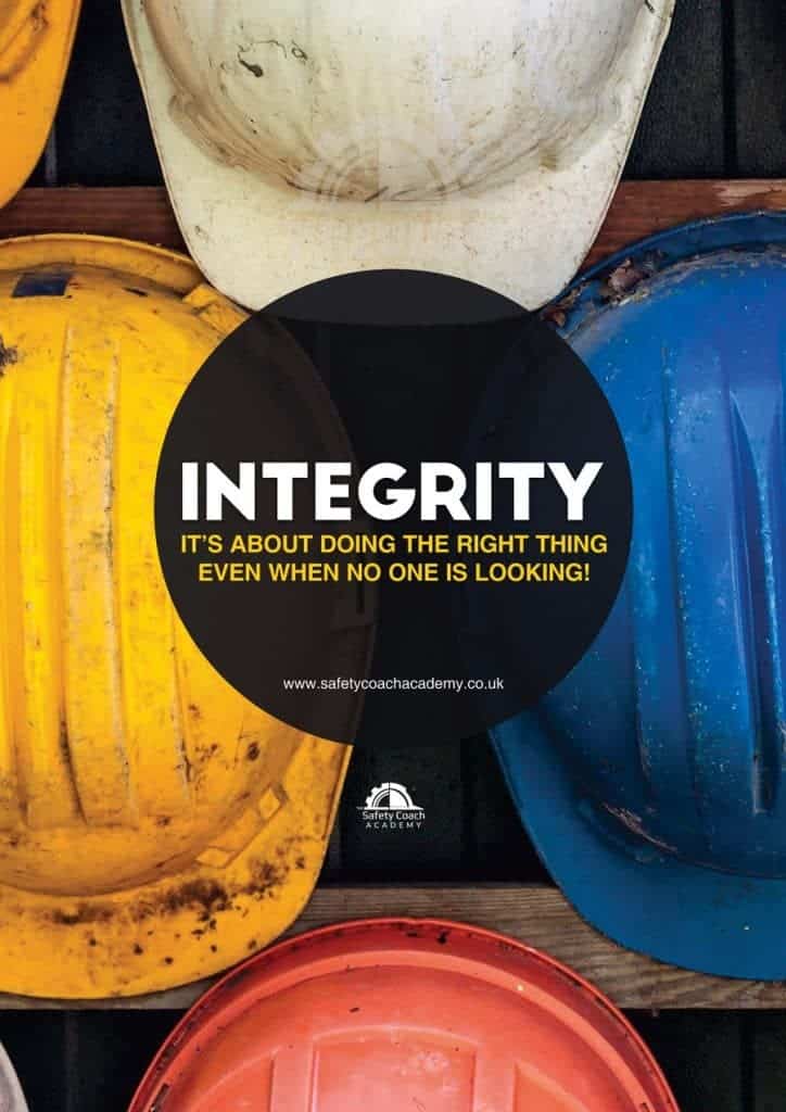 Integrity Health & Safety Poster - Safety Coach Academy
